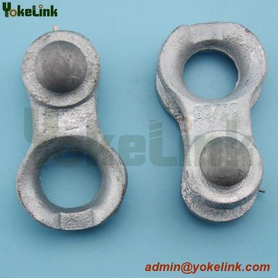 China Hot dip galvanized thimble clevis for guy grip overhead line fitting for sale