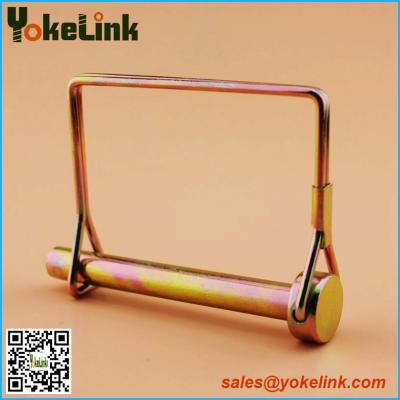 Zinc Plating Square Double Wire Snapper Pin, Square wire lock pins