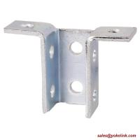 China Wing Shape 90 Degree Welded Connector Support Fitting For Strut Channels for sale