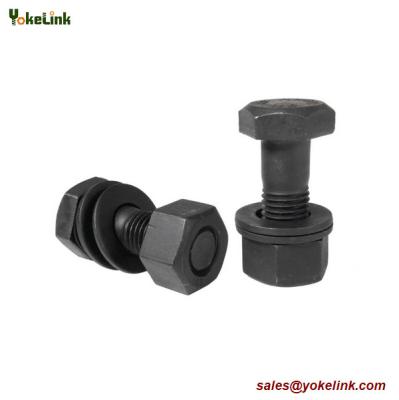 China Heavy Hex Bolt ASTM F3125 Grade A325 Type 1 Hot Dipped Galvanized for sale