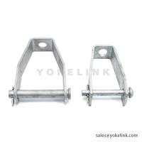 China Spool Insulator Deadend Clevis D Iron Bracket For Poleline Hardware for sale