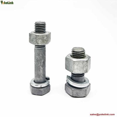 China ASTM A325M Type 1 Heavy Hex Structural Bolts 120/105 ksi for sale