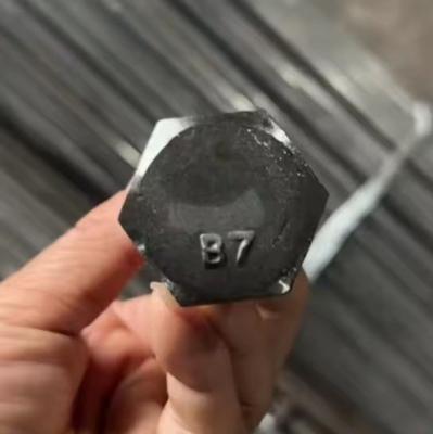 China ASME B18.31.1 PTFE Stud Bolt A193 B7 Threaded Rod Stud Bolts for Structural Fasteners for sale