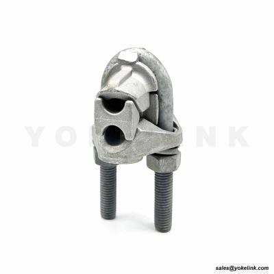China ANSI C119.4 Parallel Groove Clamps 3 Bolts For Power Line for sale