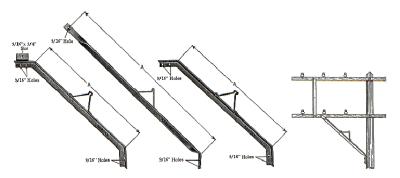 China Alley Arm Brace HDG Pole Line Hardware for Pole Line Construction for sale