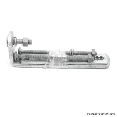 China Crossarm Mounting Bracket for Arrester or Fuse Cutout for sale