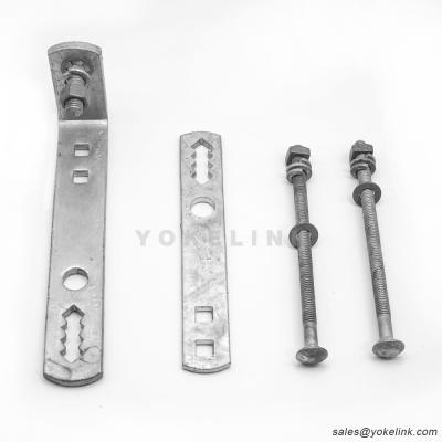 China Crossarm Mounting Bracket for Arrester or Fuse Cutout for sale
