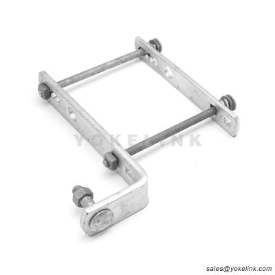 China Crossarm Mounting Bracket for Arrester or Fuse Cutout for sale