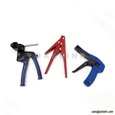 China Fastening Tools Tensioning Cutter Nylon Cable Tie Gun Spring Type Stainless Steel/Nylon Zip Tie Gun for sale