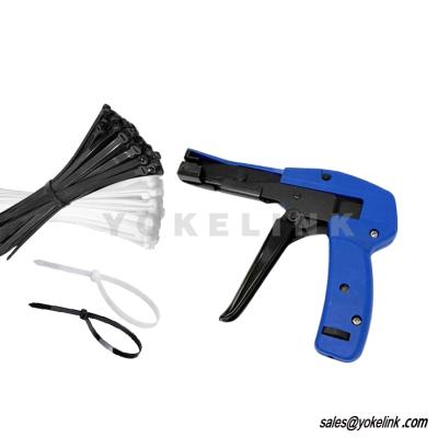 China Heavy Duty Fastening and Cutting Tool Handle Special Cable Tie Gun for Nylon Cable Tie for sale