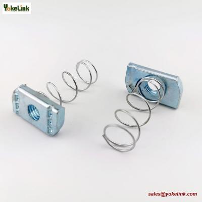 China Carbon Steel 5/16" Strut Nut  Zinc Plating Spring Channel Nuts 5/16 inch for sale