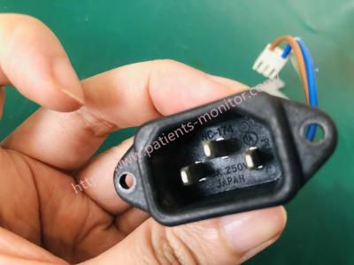 China TEC-7721C Defibrillator Power Socket NC-714 Cardiolife TEC-7621C for sale