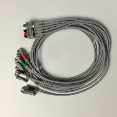 China REF 414556-002 GE CareFusion Multi Link ECG Leadwire Replaceable Set 5- Lead Grabber AHA 130CM Replace 412681-002 for sale