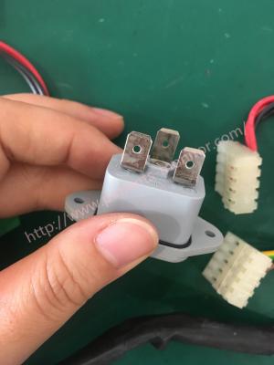 China GE Marquette Cardioserv Defibrillator Machine Parts Mains Plug Connector Power Cord  3 Wires 915 417 95 for sale