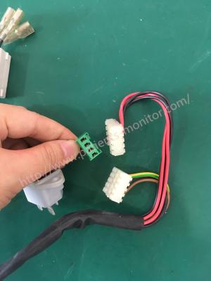 China GE Marquette Cardioserv Defibrillator Machine Parts Mains Plug Connector Power Cord  3 Wires 915 417 95 for sale