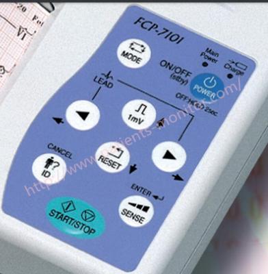 China Refurbished Fukuda FCP-7101 12 Lead ECG Machine 12 Channels for sale