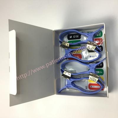 China H068A Nihon Kohden ECG Machine Parts NC-143E ECG Fastclip Ø4  1 Set 4 Pcs for sale