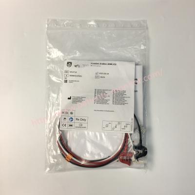 China M1671A 989803145091 PHiliph ECG Lead Set 3 Leadset Grabber AAMI ICU for sale