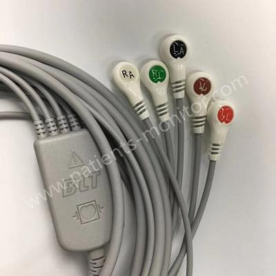 Chine Biolight BLT A2E A3 A5 A6 A8 Q3 Q5 Q7 Câble de dérivation ECG 12 broches 8A 5 dérivations AHA PN 15-031-0004 à vendre