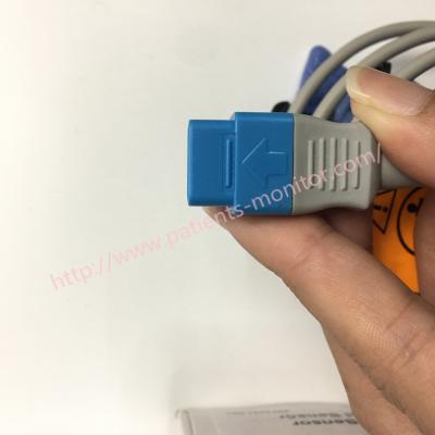 China TS-W-D Patient Monitor Accessories  GE Ohmeda TruSignal 9 Pin Spo2 Wrap Sensor Reusable 1m 3.3ft for sale