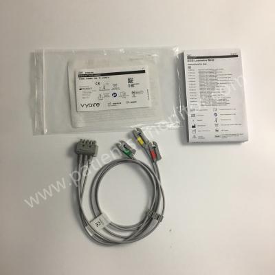 China Vyaire GE Multi - Link ECG Leadwire 3-Lead Grabber IEC 74cm 29in 412682-003 for sale