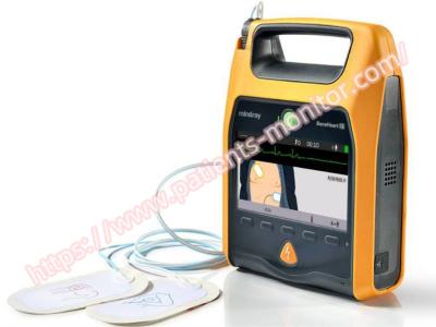 Cina Mindray BeneHeart D1 defibrillatore per adulti colore giallo attrezzature mediche riparazione utilizzato in vendita