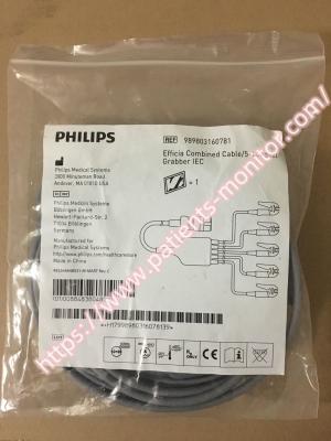 China PHiliph Efficia Combined Cable 5 Leadset Grabber IEC REF 989803160781 for sale