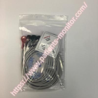 Китай Кнопка телеметрии AHA Pin руководства 7 Mindray TEL-100 ECG Leadset 5 частей терпеливого монитора EY6502B PN 115-004869-00 продается