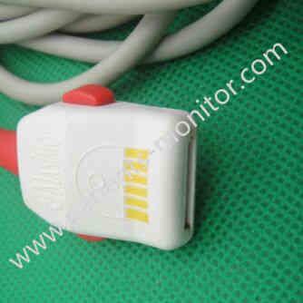 Cina Masima ha messo 2059 l'adattatore paziente rosso di estensione di Pin Connector SpO2 di serie 20 di PC-08 LNOP cabla 8FT/2.4M Medical Equipment in vendita