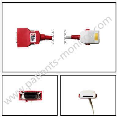 Cina Masima ha messo 2059 l'adattatore paziente rosso di estensione di Pin Connector SpO2 di serie 20 di PC-08 LNOP cabla 8FT/2.4M Medical Equipment in vendita