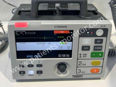 중국 코멘 S1A 디피브리레이터 모니터 360J 쌍분기 파동 수동 디피브리레이션 모니터 판매용