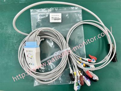 China IEC Patient Cable 10 Strand Clamp For Mortara Q-Stress 60-00186-01 Compatible With 10 Lead EKG Cable Colorful Grabb for sale