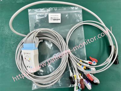 China IEC Patient Cable 10 Strand Clamp For Mortara Q-Stress 60-00186-01 Compatible With 10 Lead EKG Cable Colorful Grabb for sale