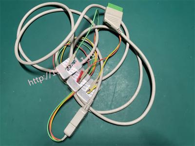 China Nihon Kohden TEC-5602 Defibrillator 3-lead ECG cable JC-906P for Hospital ICU Clinic ECG Machine Parts for sale