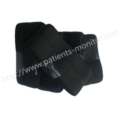 China PHiliph Fetal Monitor Reusable Abdominal Leg Belt Strap Set 1.3M 50MM 5 Pieces M1562B Elastic Washable for sale