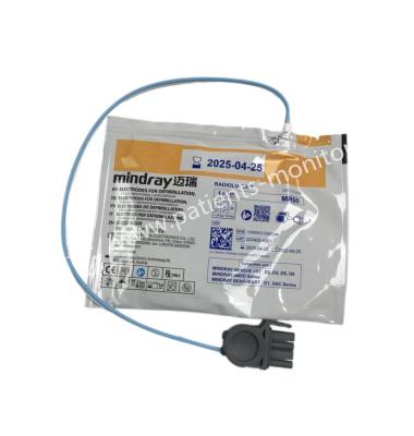 China Mindray BeneHeart Defibrillator Electrode Pads Adult MR60 Set 5 Pieces Compatible with Mindray BeneHeart D1, D2, D3, D4, for sale