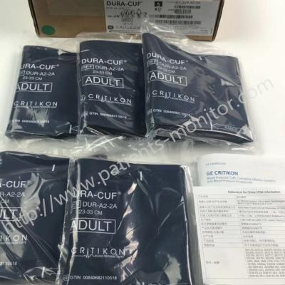 Cina Manicette per pressione sanguigna riutilizzabili per adulti GE 23-33CM con 2 connettori a tubo DUR-A2-2A per monitor della pressione sanguigna in vendita