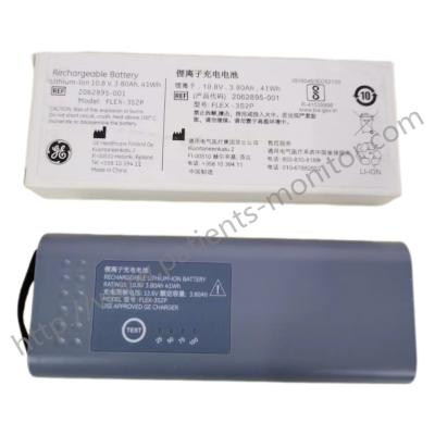 China GE HealthCare B450 Patient Monitor FLEX-3S2P Li-ion Battery Rechargeable 2062895-001 10.8V 3.80Ah 41Wh for Hospital for sale