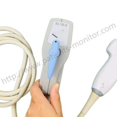 China SuperSonic Ultrasound Machine Linear Vascular Probe SL18-5 Super Linear Array Transducer 50mm 5 MHz To 18 MHz for sale