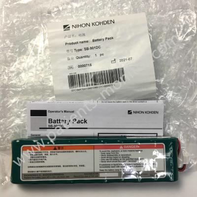 China Nihon Kohden SB-901DC Sealed Rechargeable Ni-MH Battery For 1250P ECG-2110 ECG-2150 for sale