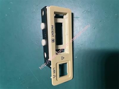 China FUKUDA CardiMAX FX-7202 ECG Machine PATIENT Connector & LAN Port Interface Panel Assembly for sale