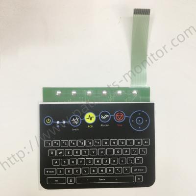 China GE MAC2000 ECG Machine Keypad With ECG Button Film Assembly Parts Replacement For Medical Equipment for sale