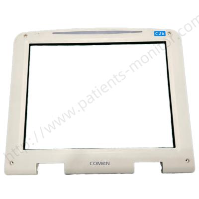China Comen C26 Feto & Maternal Monitor Parts Display Painel frontal Funda de plástico 043-000692 Para Dispositivo Médico Hospitalar à venda