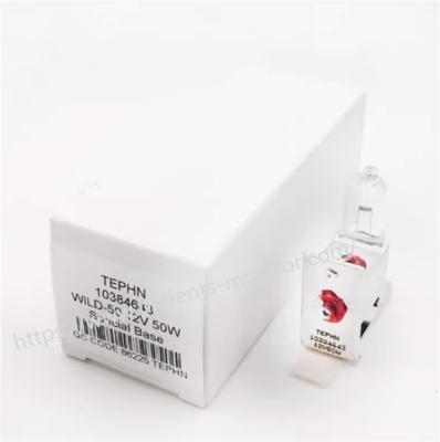 China LEICA uses 10384643 12V 50W WILD50 bulb M600 Leica microscope TEPHN light source for sale