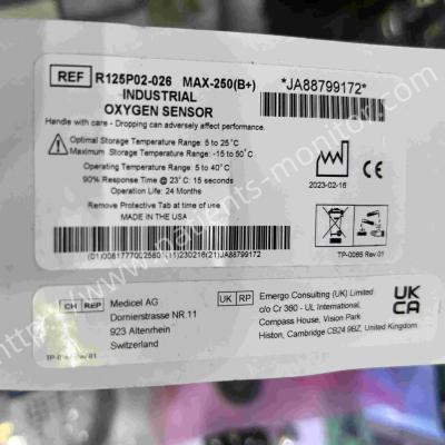 China Maxtec Max-250 B+ Oxygen Sensor Bare Wire R125P02-026 Replacement Accessories For Medical Equipment for sale