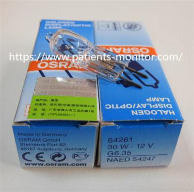 China OSRAM 64261 12V30W G6.35 NAED 54247 Microscope Slit Lamp Halogen Tungsten Bulb for sale