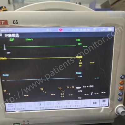 China Biolight BLT Q5 Patient Monitor W/ Printer And LoFlo EtCO2 Monitor For Hospital Medical Equipment for sale