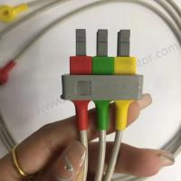 China PHiliph ECG Machine M1615A Split Cable 3 Leads ECG Leadwire Set Replacement Accessories for sale