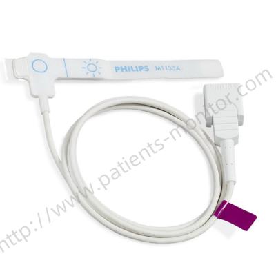 중국 PHiliph M1133A 신생아 / 영유아 / 성인 Spo2 랩 센서 일회용 단일 환자 접착제 없는 989803128551 판매용