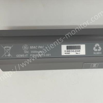 China GE Marquette MAC3500 ECG Machine Ni-MH Battery 900770-001 MAC PAC Replacement Batteries 18V 3500mAh for sale